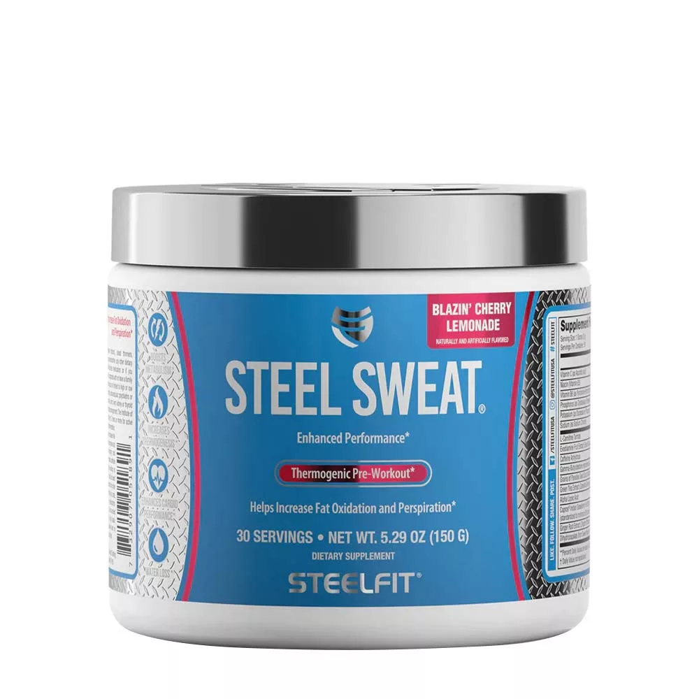 Steelfit Steel Sweat® - Thermogenic Pre-workout (150 g, Blaz