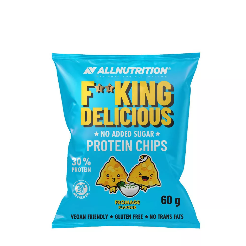 ALLNUTRITION Fitking Delicious Protein Chips (60 g, Fromage